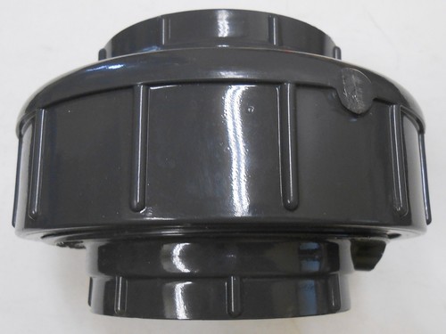 NEW GF F1970 2" HI-STRENGTH FITTING UNION SCH80 PVC W/VITON O-RING SEAL ...