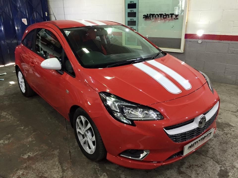 VAUXHALL CORSA LIMITED EDITION SPORT STRIPES BONNET only | eBay UK