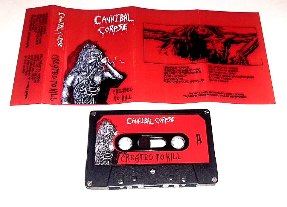 CANNIBAL CORPSE - CREATED TO KILL CASSETTE | eBay