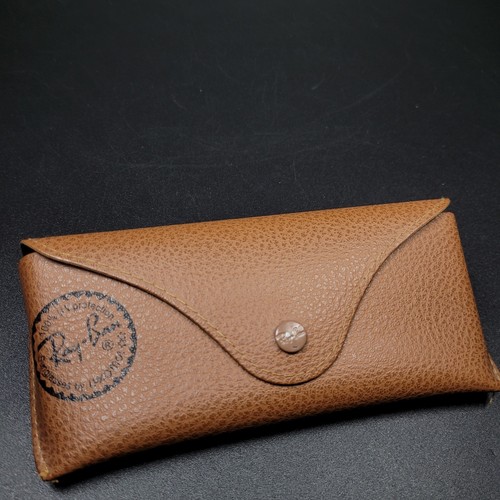 Ray Ban Brown Leather Case ,Case Only, Replacement Case | eBay