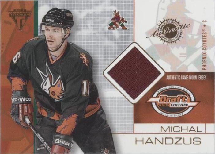 2001-02 Pacific Private Stock Titanium Draft Edition - Michal Handzus ...