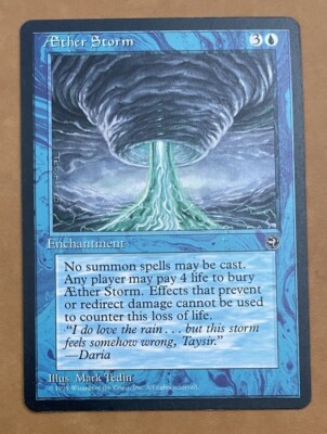 Magic The Gathering MTG Homelands 1995, AEther Storm | eBay