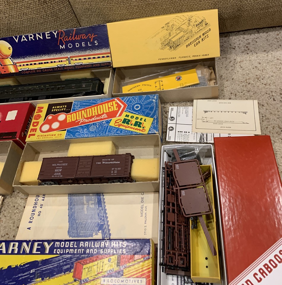 HO Gauge Train Models Varney Walthers Lehigh Roundhouse Precision lot ...