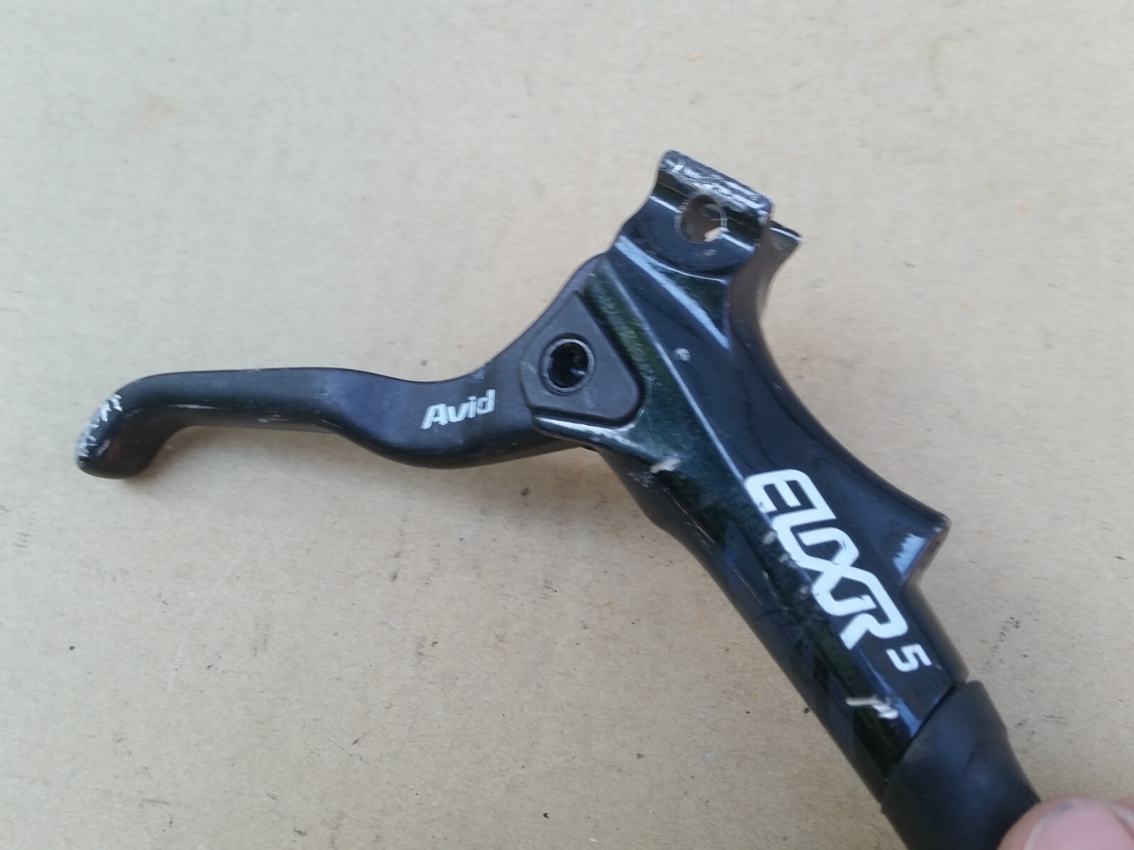 Avid Elixir 5 Rear Hydraulic Brake Lever + Caliper (needs work) | eBay