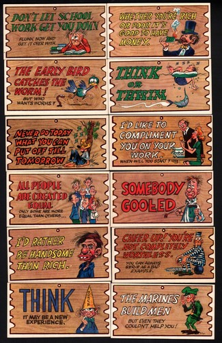 1959 Topps Wacky Plaks Complete Set of 88 Mostly EXMT or Better | eBay