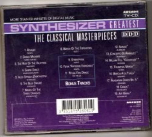 DIVERS ARTISTES SYNTHESIZER GREATEST THE CLASSICAL MASTERPIECES (CD) | eBay