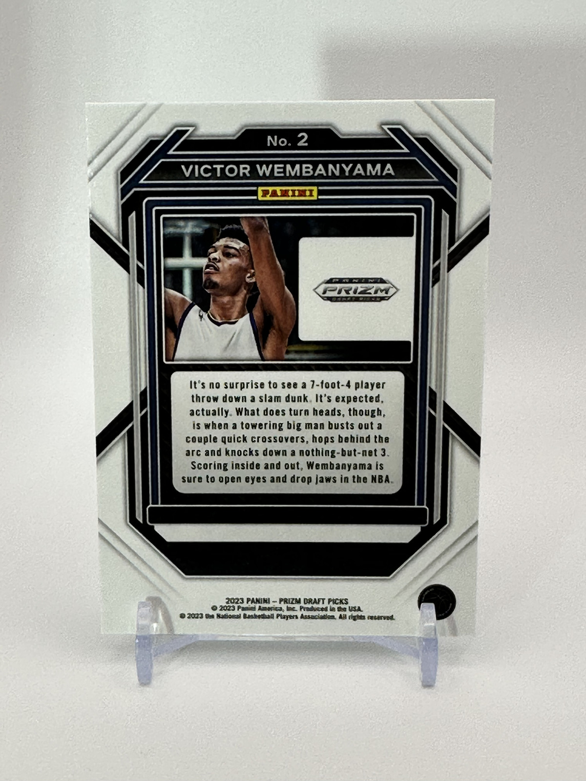 2023-24 Prizm Victor Wembanyama No. #2 Wemby Base Rookie RC Spurs | eBay