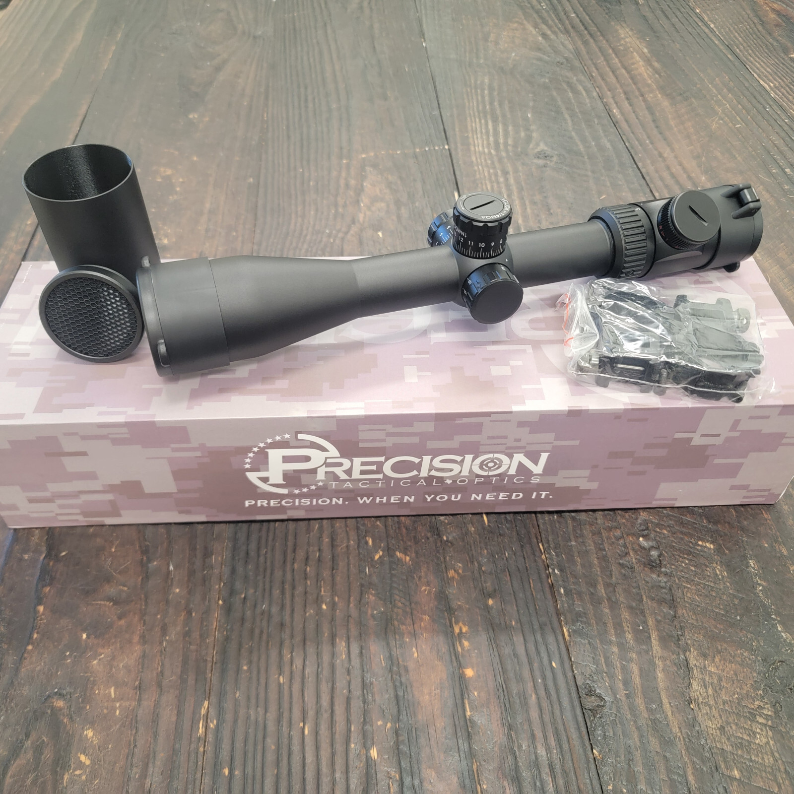 PRECISION TACTICAL 3-12X44MM SFP RIFLESCOPE (OD-P11002) | eBay