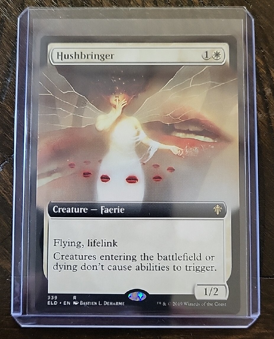 MTG - Hushbringer (Extended Art) Throne of Eldraine - Rare | eBay