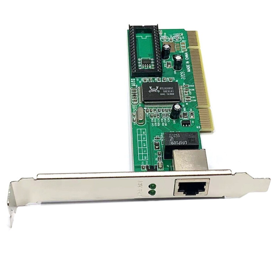 1PCS New Gigabit Ethernet Network Controller Card With PCI Slot ...