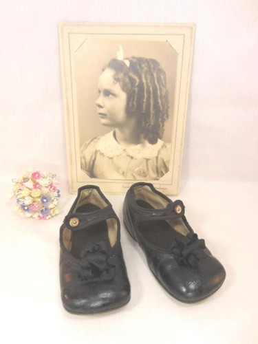 *Vintage Shoes Ankle Strap, Shoe Buttons Circa 1920's Toddler, Chlld Sz ...