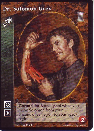 4 x Dr. Solomon Grey VTES CCG | eBay