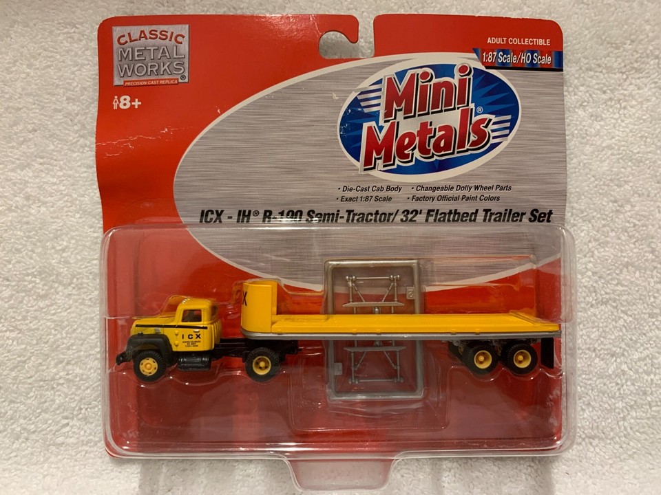 Mini Metals HO Scale Tractor/Trailer Set each sold separately | eBay