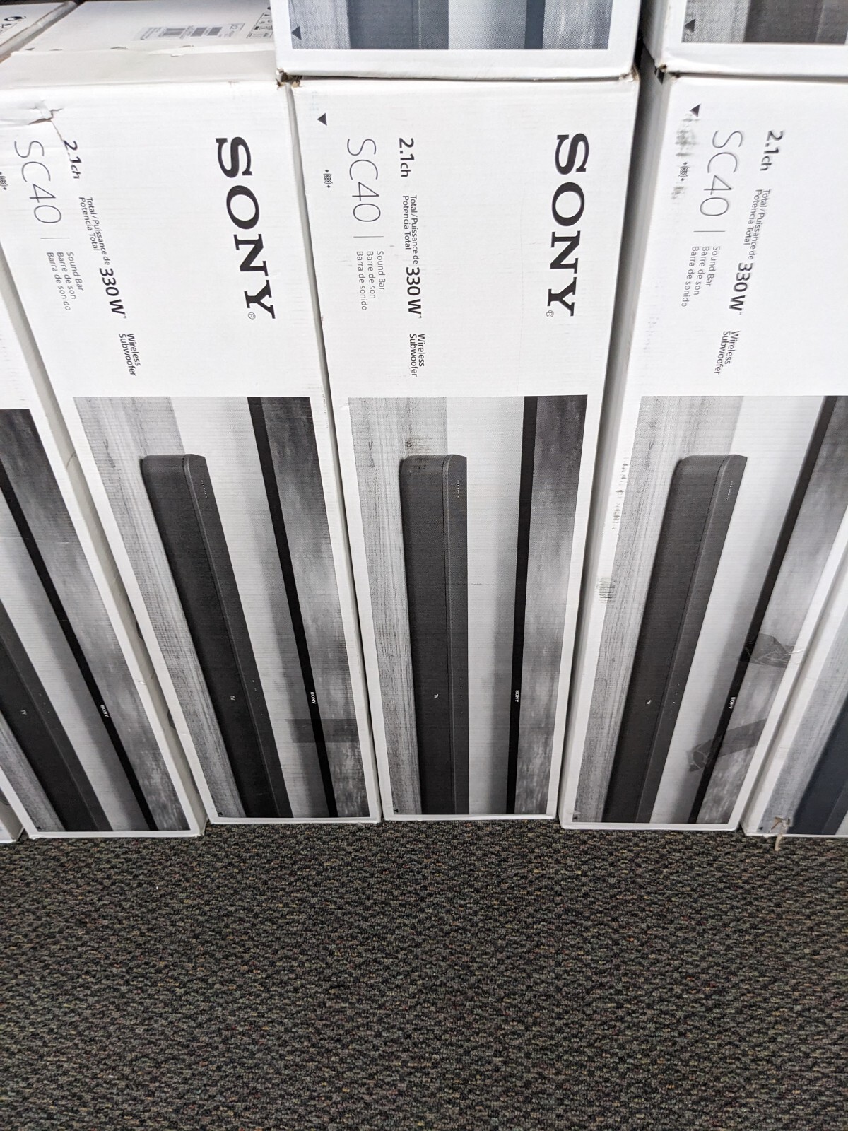 Sony HT-SC40 2.1ch Soundbar with Wireless Subwoofer - Black | eBay