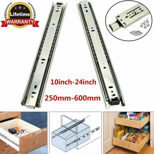 250mm-700mm Heavy Duty Fully Extension Ball Bearing Drawer Runners ...