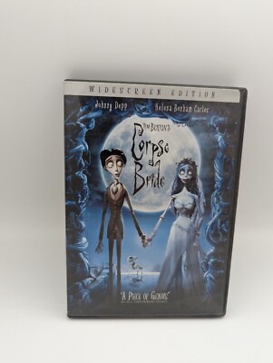 Corpse Bride (DVD, 2005) Johnny Depp Helena Bonham Carter Tim Burton ...