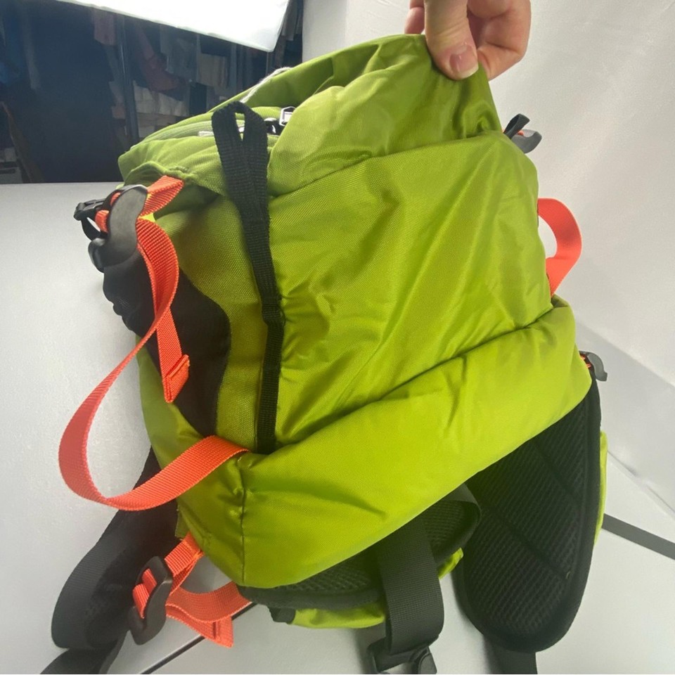 TOPI Outdoor Adventure Green Multi-Compartment Rugged Hiking Backpack ...