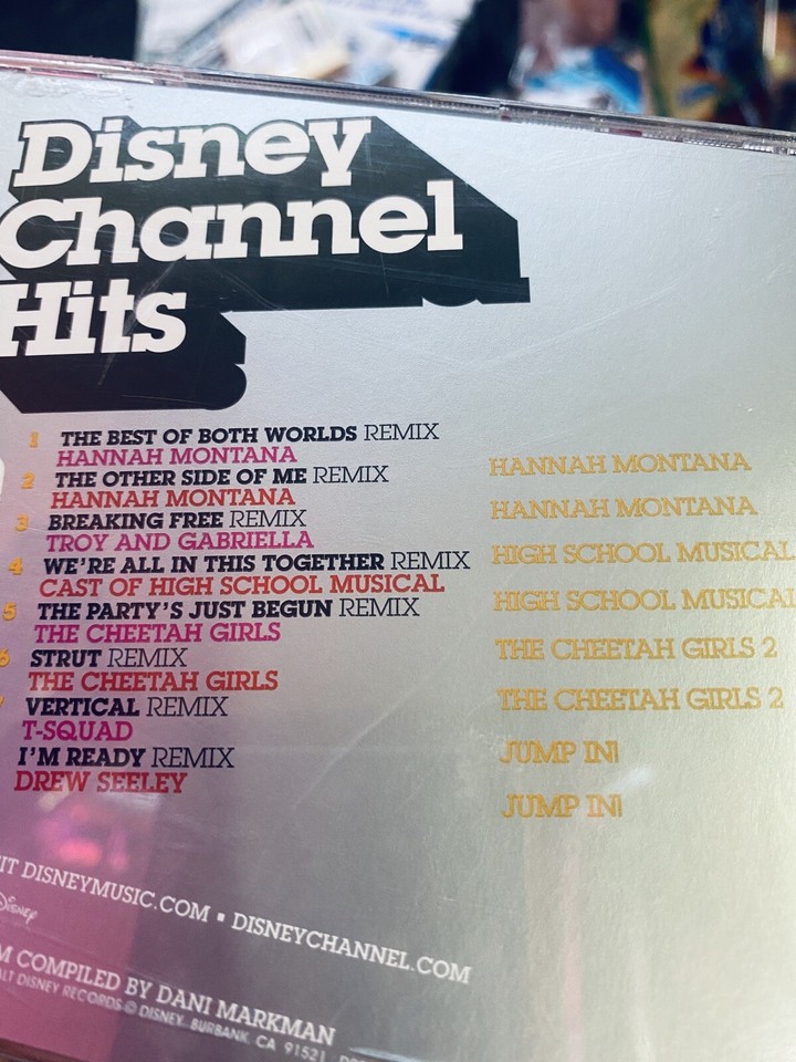 WALT DISNEY RECORDS PRESENTS......"DISNEY CHANNEL HITS".........DISNEY ...