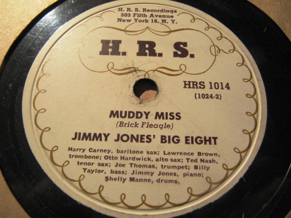 JIMMY JONES BIG EIGHT Billy Taylor Muddy Miss/ Old Juice on the Loose ...