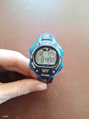 Timex 170 Ironman Triathlon 30 Lap Flix Indiglo Watch | eBay