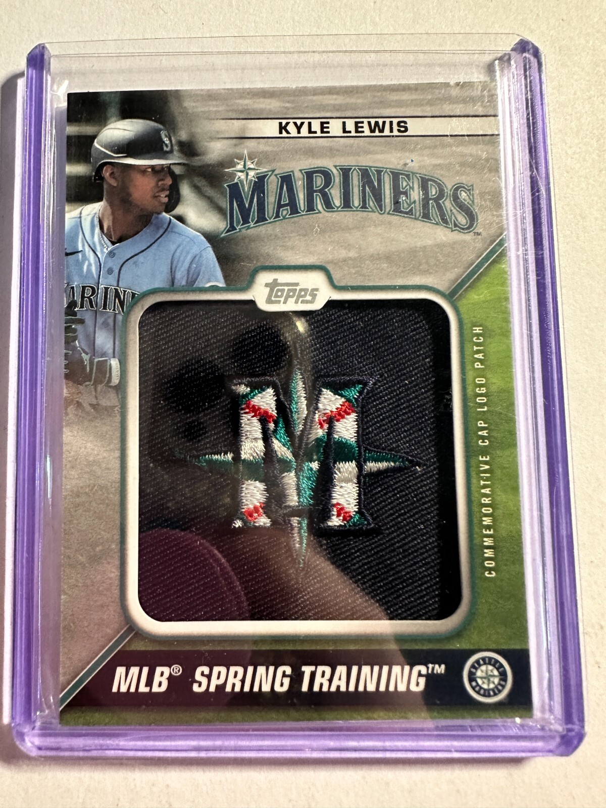K85,574 - 2021 Topps Spring Training Cap Logos #STCLKL Kyle Lewis | eBay