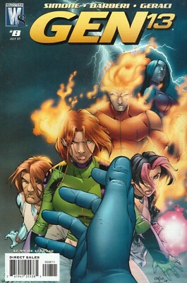 Gen13 #8 Comic 2007 - DC Comics - Fairchild Grunge Freefall Rainmaker ...