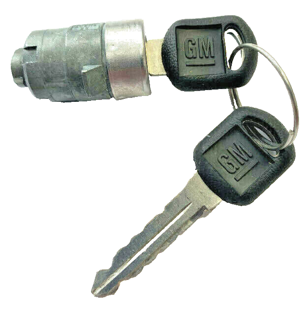 GM Single Door Lock Key Cylinder Barrel Tumbler W/2 GM Small Head Keys ...