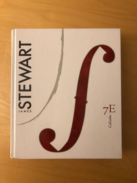 Calculus by James Stewart (7th Edition) Hardcover | eBay