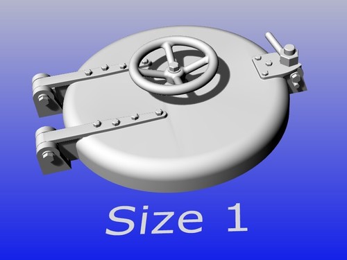 Model Boat Fitting - Deck Hatch - Style 3 - Size 1 - 15mm dia. - 5 Pack ...
