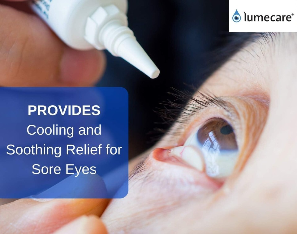 Lumecare Carbomer Cooling and Soothing Liquid Eye Gel 10g - 3 PACK ...
