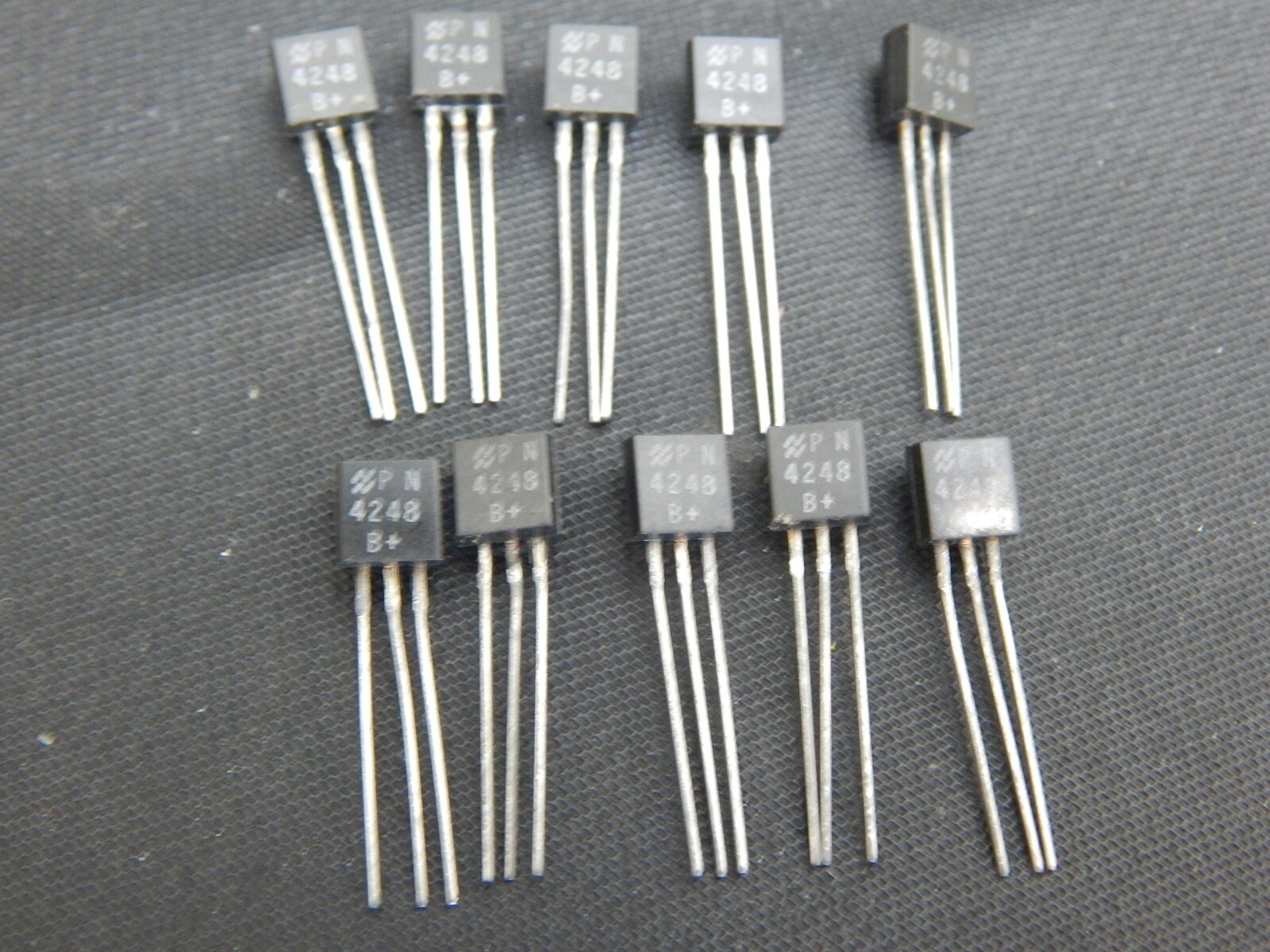 NATIONAL PN4248 BJT Transistor PNP 40 V 625 mW Through Hole TO-92 - LOT ...