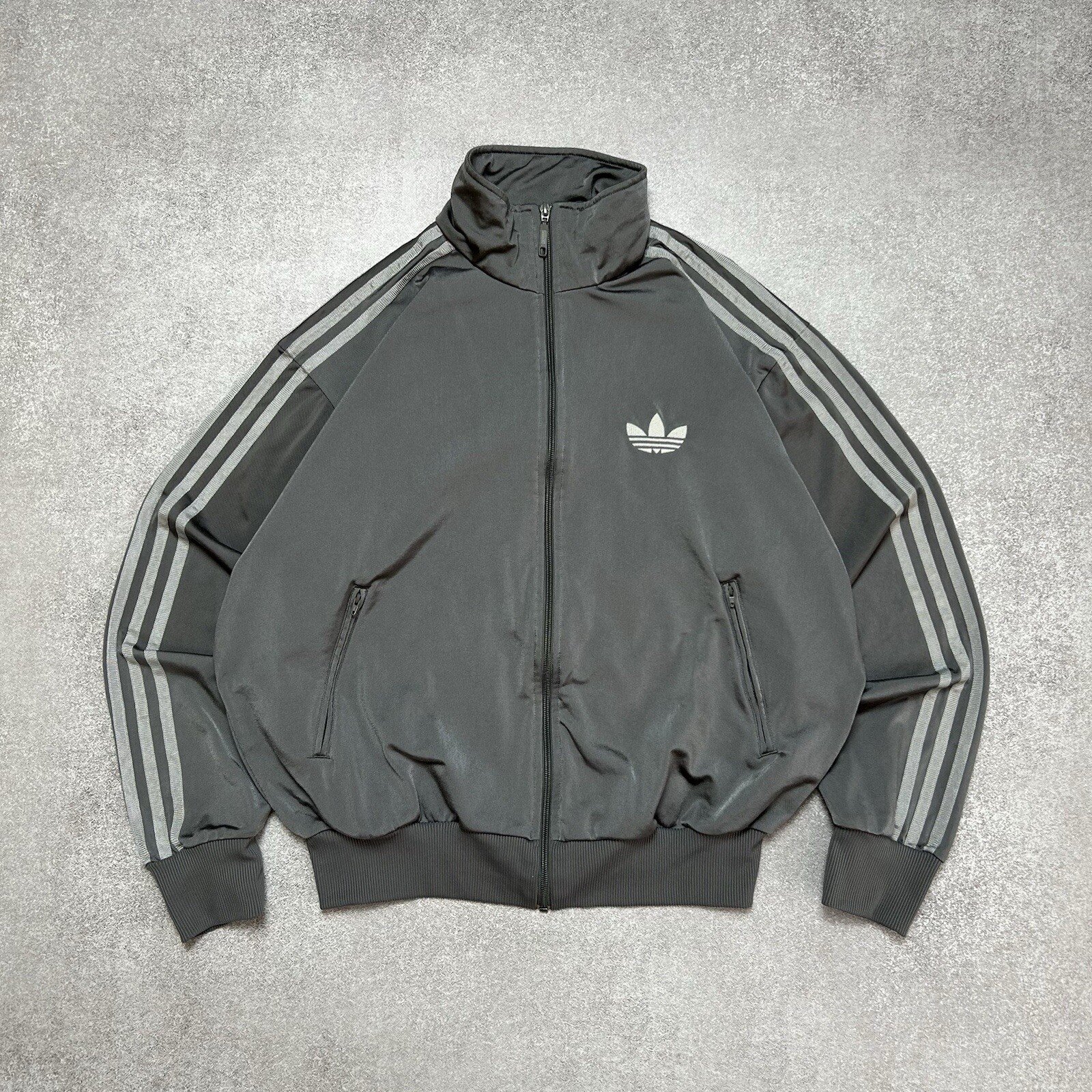Adidas Originals Vintage Track Jacket Grey Men’s Size… - Gem