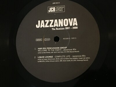 JAZZANOVA -The Remixes 1997-2000 ~JCR 13 Record 4 [nm GEMA] [NO ART ...