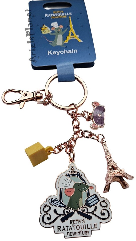 Disney Parks Epcot Remy's Ratatouille Adventure Keychain Bag Charm | eBay