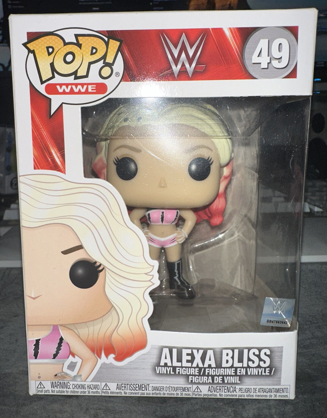 Funko Alexa Bliss Pop WWE Divas Rare Vaulted | eBay