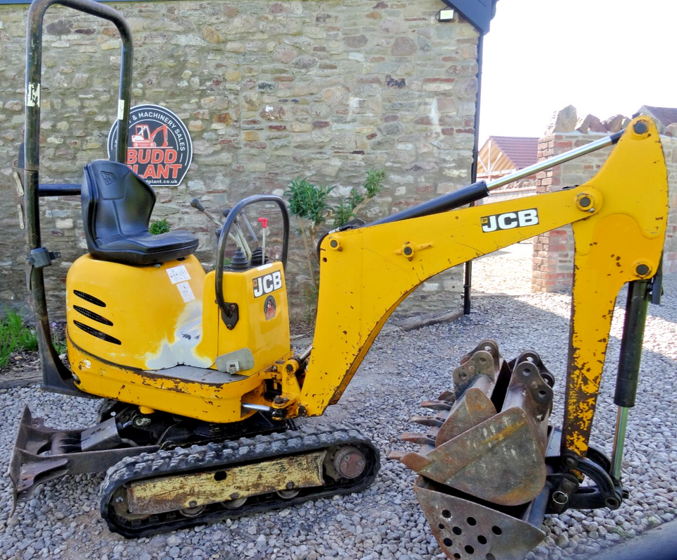 JCB MICRO DIGGER, 8010, MINI DIGGER, EXCAVATOR, 3 buckets | eBay UK