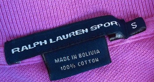 Ralph Lauren Sport Women's Polo Dress Pink Pony Logo Small Cotton Short ...