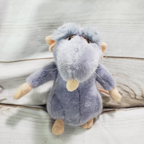 Disney Ratatoullie Django Rat Plush Stuffed Animal No Tags Embroidered ...