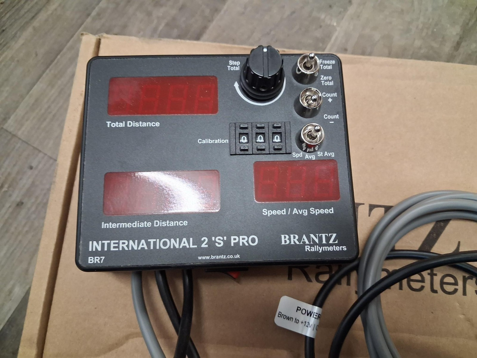 Brand new Brantz International 2S Pro - BR7 rally meter missing remote ...