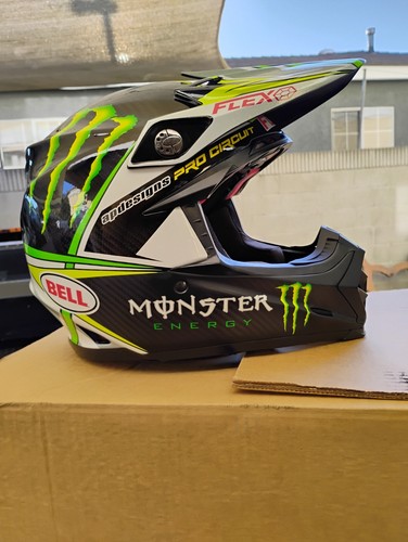 BELL MOTO - 9 FLEX Carbon monster pro circuit Dirt Bike ATV Motocross ...
