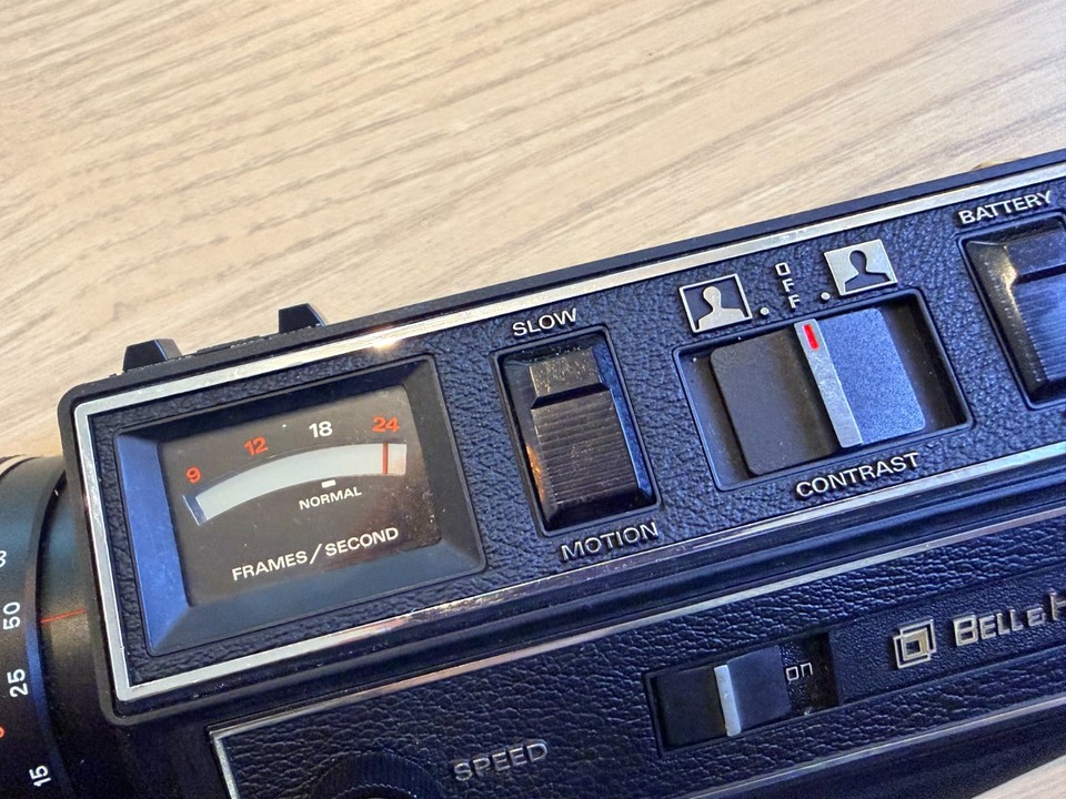 Bell & Howell 1218 Autoload Super 8 Movie Camera w/ 75mm f/1.8 Lens ...