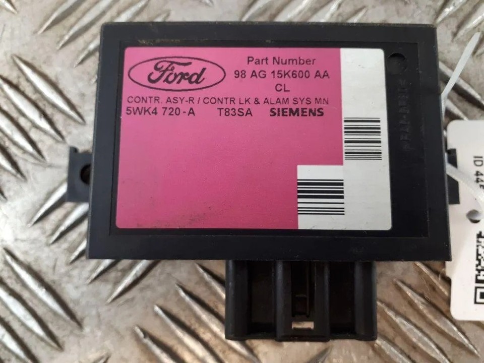 FORD FOCUS Turnier DNW Immobiliser Control Module 5WK4720A 1.80 Diesel ...