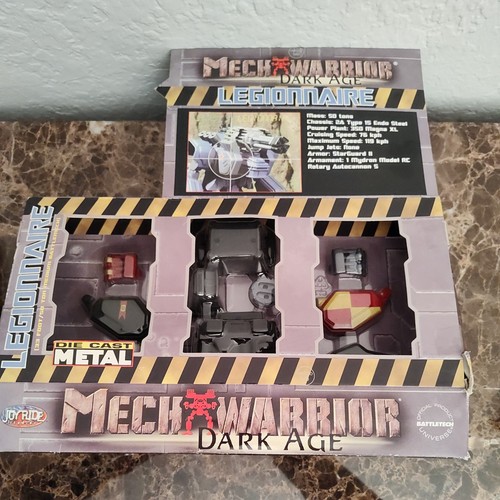 MECH WARRIOR 1/55 METAL LEGIONNAIRE BATTLEMECH CONSTRUCTION SET | eBay