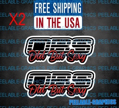(2) OBS Trucks Decal Sticker Lifted Square Body Turbo Diesel Truck Old ...
