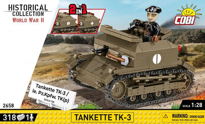 Cobi 2658 - 1:28 - Tankette TK-3 - New | eBay