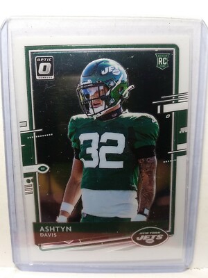 2020 Donruss Optic Ashtyn Davis RC Rookie New York Jets NFL Football ...