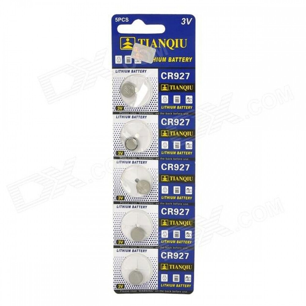 5/PK CR927 Lithium 3-Volt Button Cell Battery | eBay