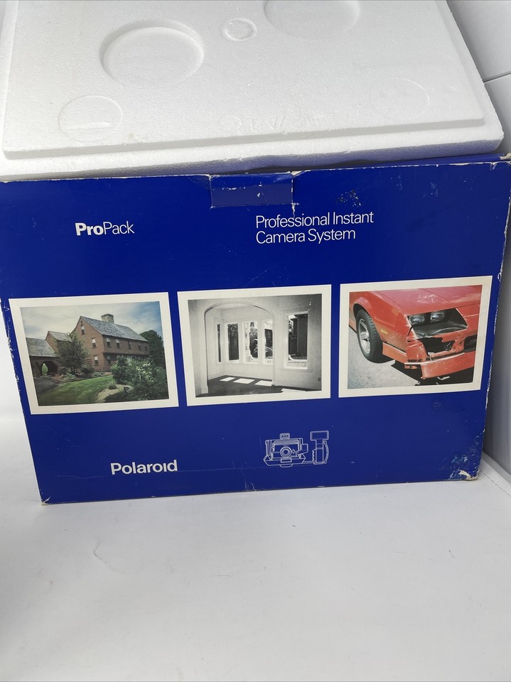 Vtg POLAROID PROPACK CAMERA INSTANT FILM 112MM LENS PRO PROFLASH ...