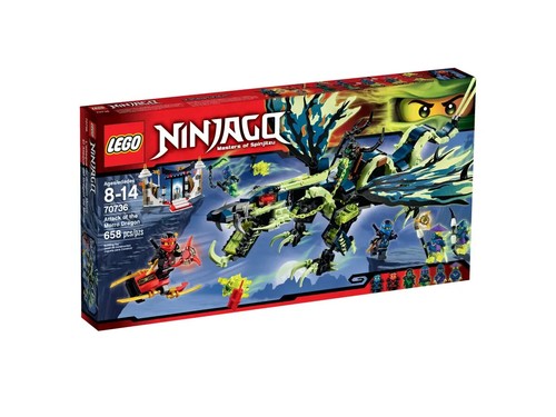 Lego Attack of the Morro Dragon 70736 NINJAGO Minifigure Building set ...