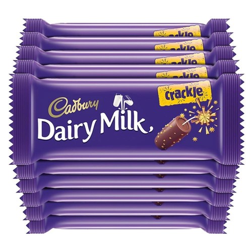 Cadbury Dairy Milk Crackle Chocolate Bar, 36 Grams x 10 Pack - Free ...